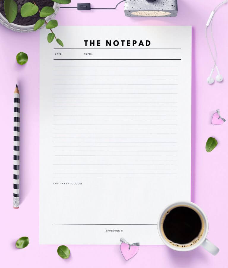 FREE Complete, Printable Planner Bundle For a Minimalist Soul ...