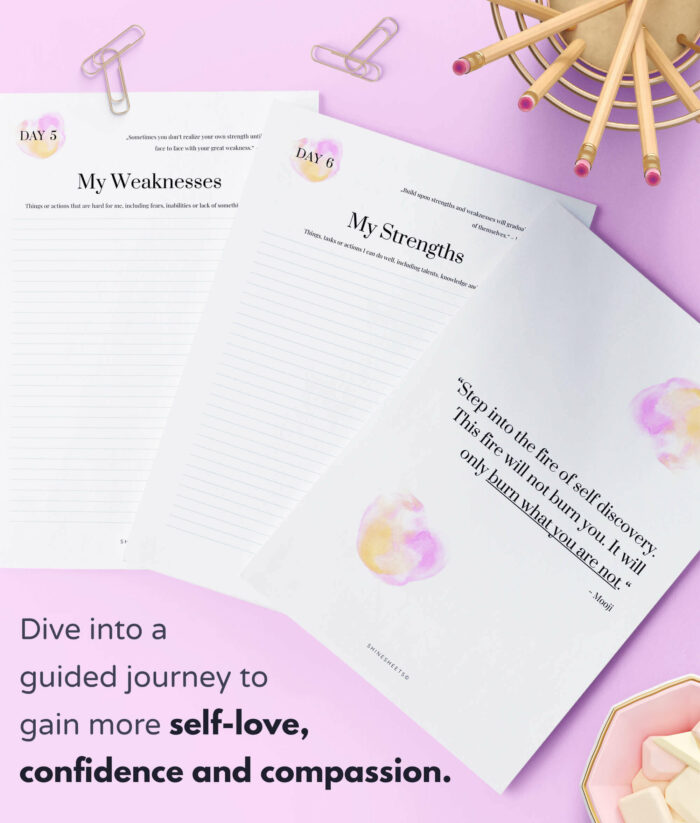 FREE Printable Self-Discovery Journal: 30 Days Of Writing Prompts For ...