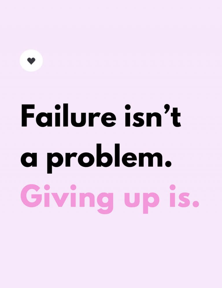 Fear Of Failure: How To Overcome It & Start Living In Success ...