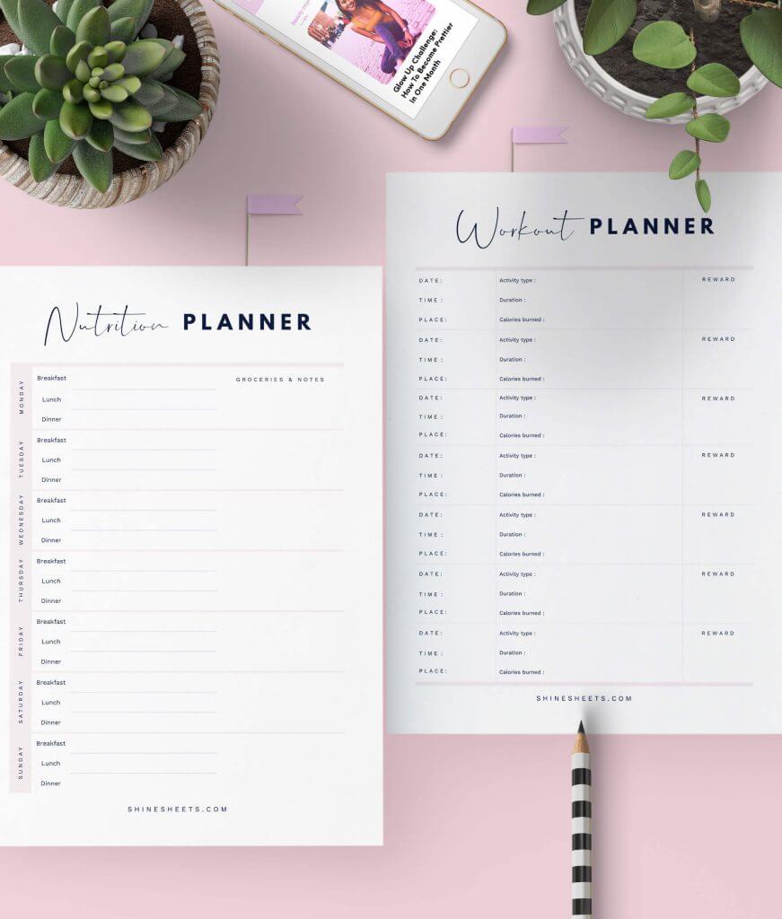 FREE Wellness Planner Printable For Your Health And Wellbeing Goals ...