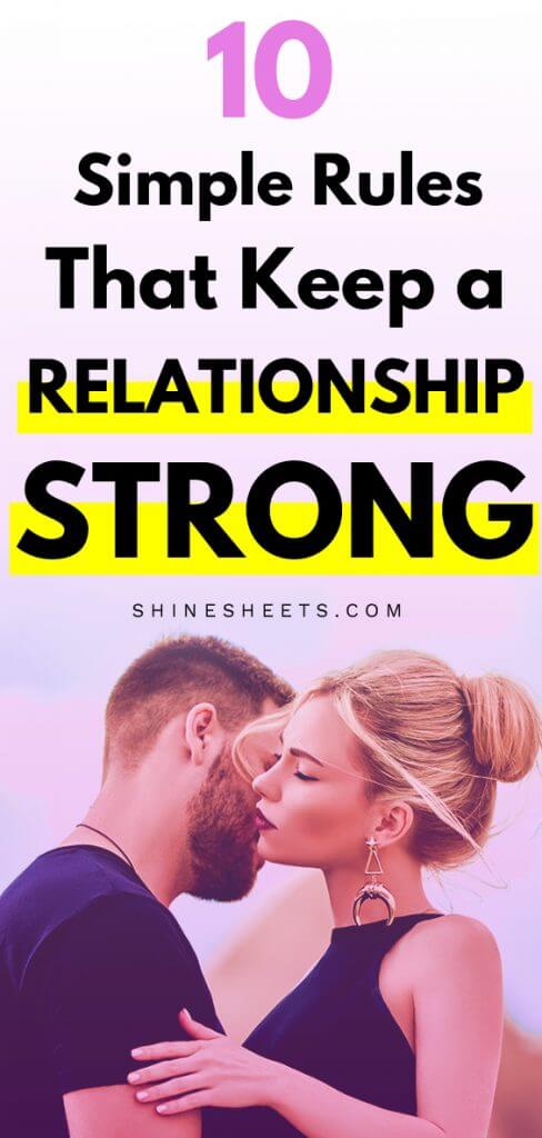 10 Relationship Rules That Keep Relationships Strong And Healthy ...