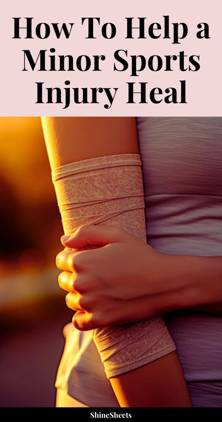 How To Help a Minor Sports Injury Heal Faster | ShineSheets - Elevate ...