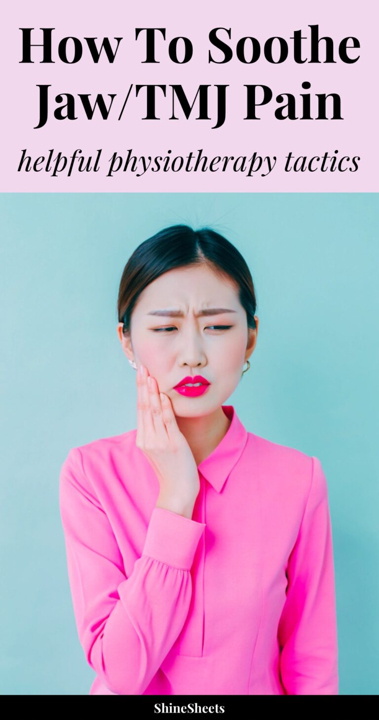 How To Soothe Jaw (TMJ) Pain: Helpful Tactics From Physical Therapy ...